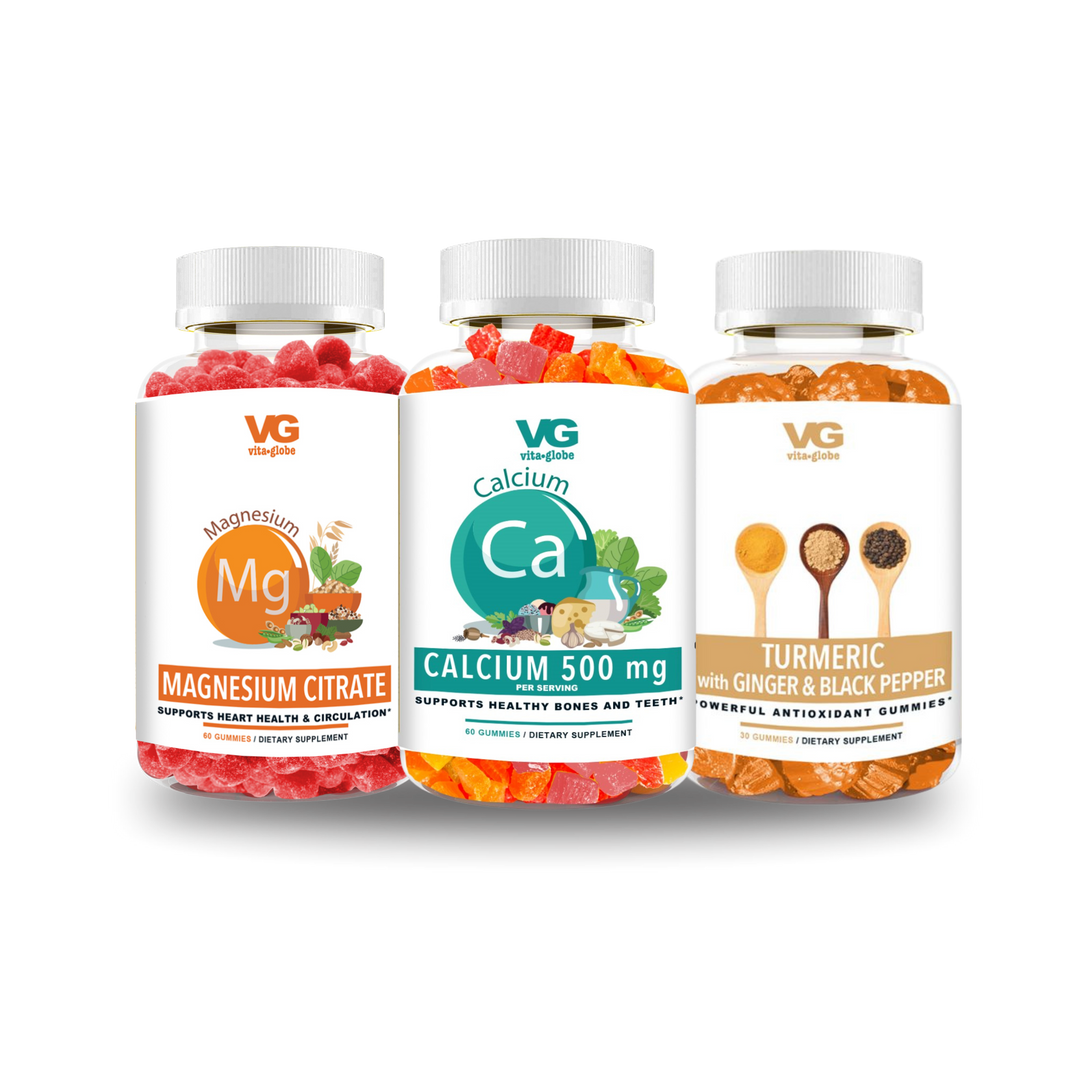 Happy Bones + Joints Gummy Vitamins Bundle | Vita Globe