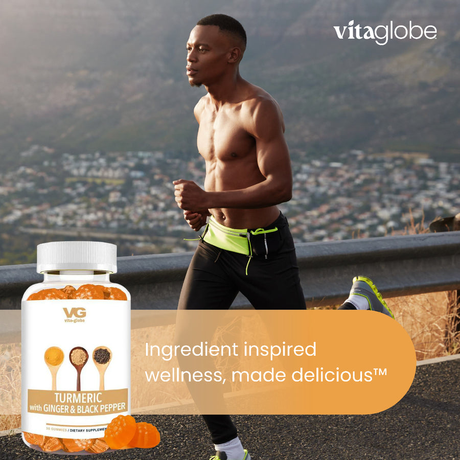 Vita Globe Turmeric, Ginger & Black Pepper Gummies